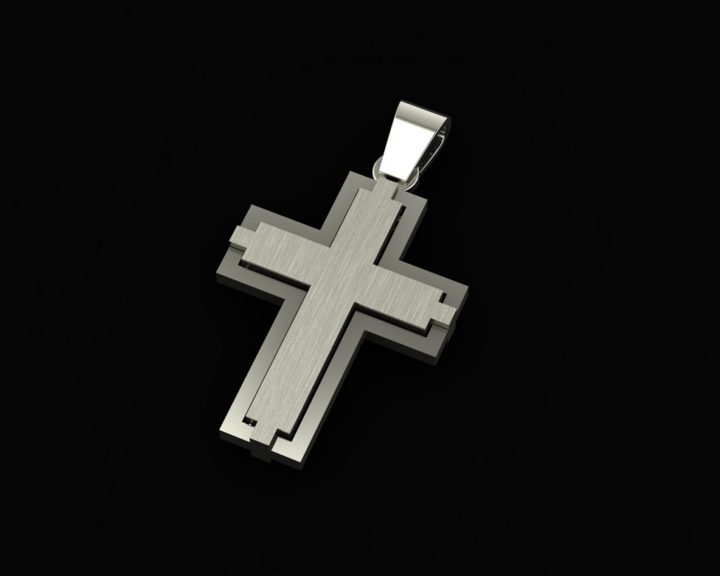 Fili Cross – Single Sided – Fili Jewellery Adelaide